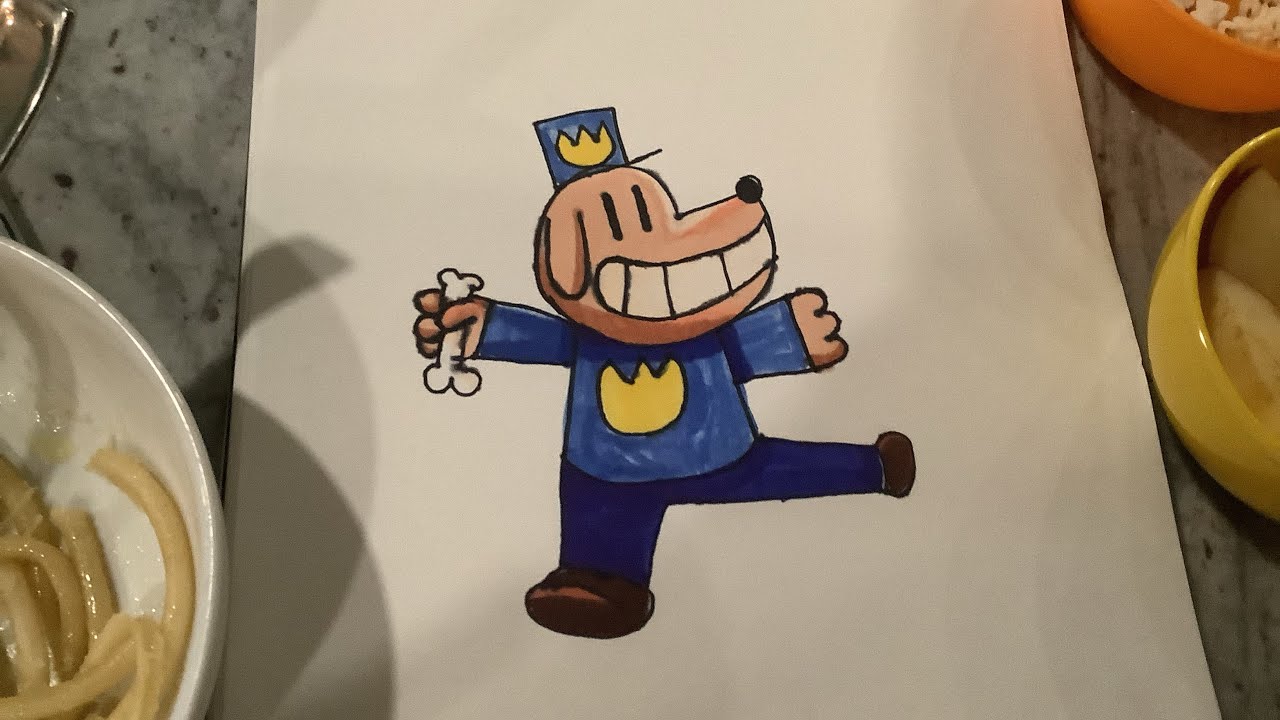 How to draw dog man - YouTube