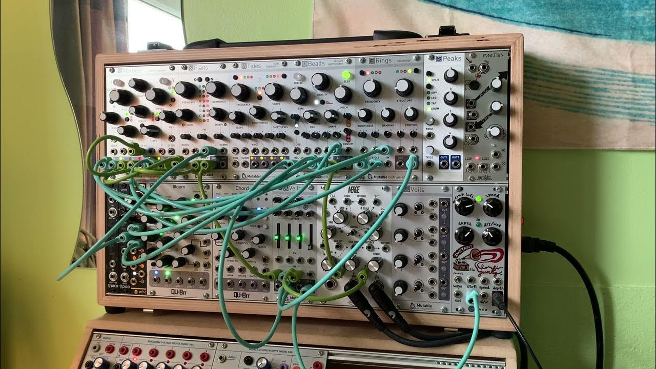 Draw Breath - Generative Ambient Modular Synth with Mutable Instruments Marbles, Beads & Rings ...