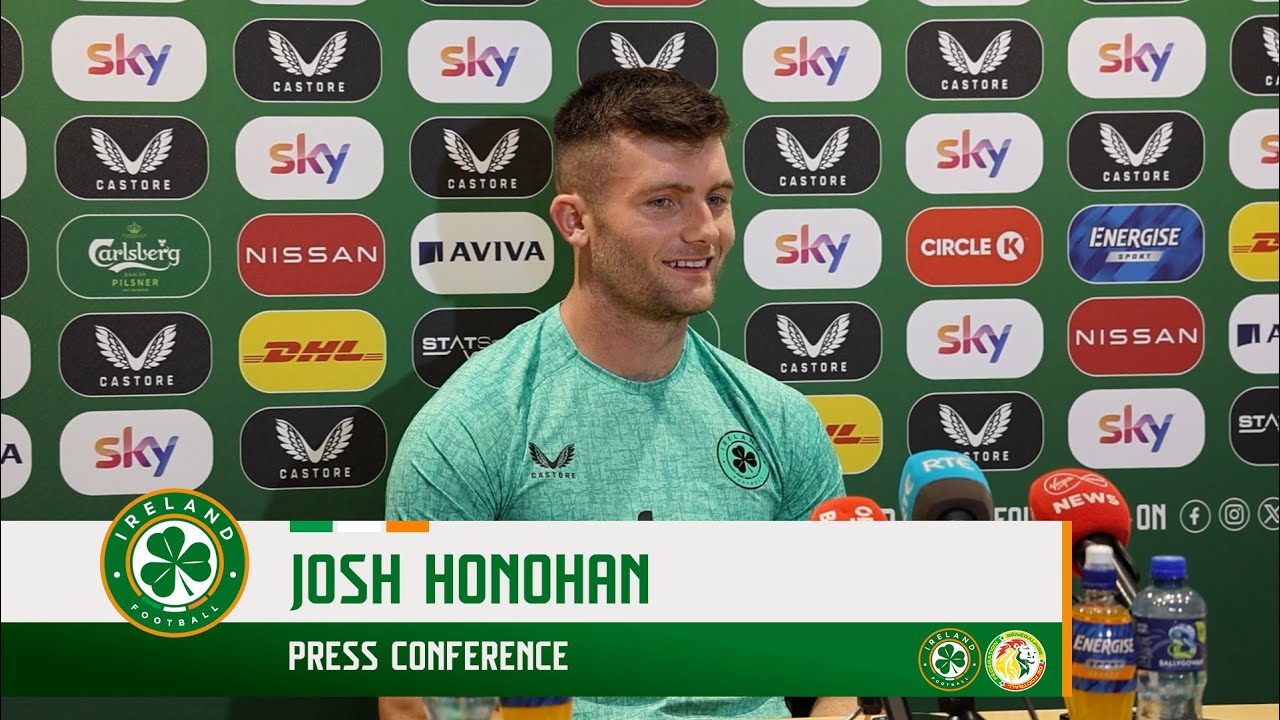 PRESS CONFERENCE | Josh Honohan | Ireland v Senegal - YouTube
