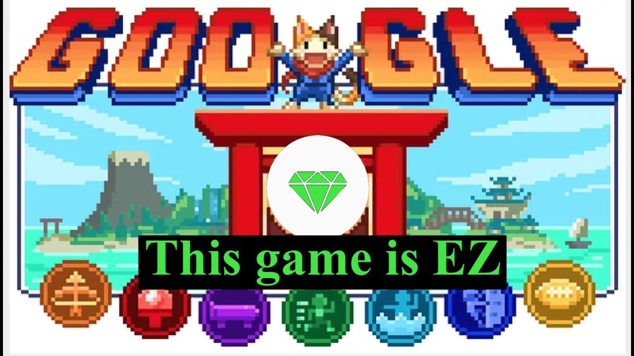 I am so good at this game! | Doodle Champion Island Games/Google RPG ...
