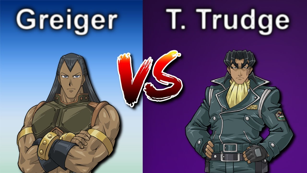 GREIGER vs. TETSU TRUDGE - Yu-Gi-Oh! Character Duels - YouTube