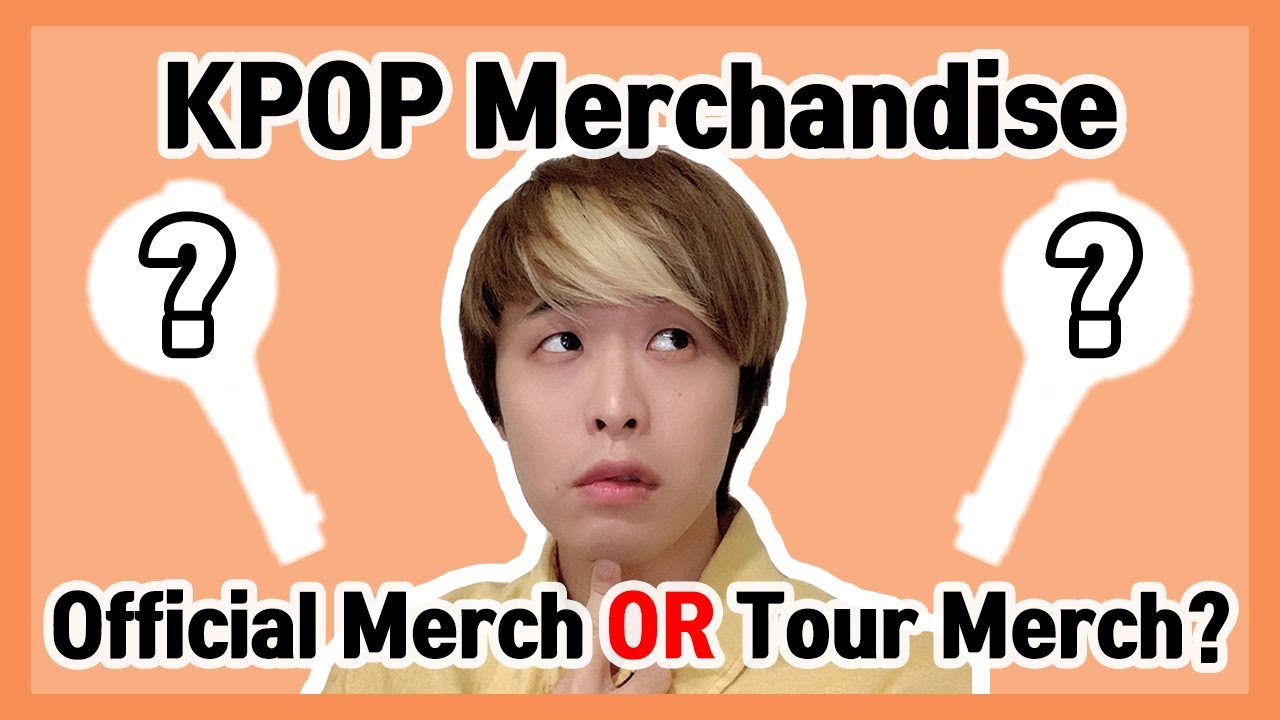 Official KPOP merch or Tour Merch? Which one to buy - YouTube