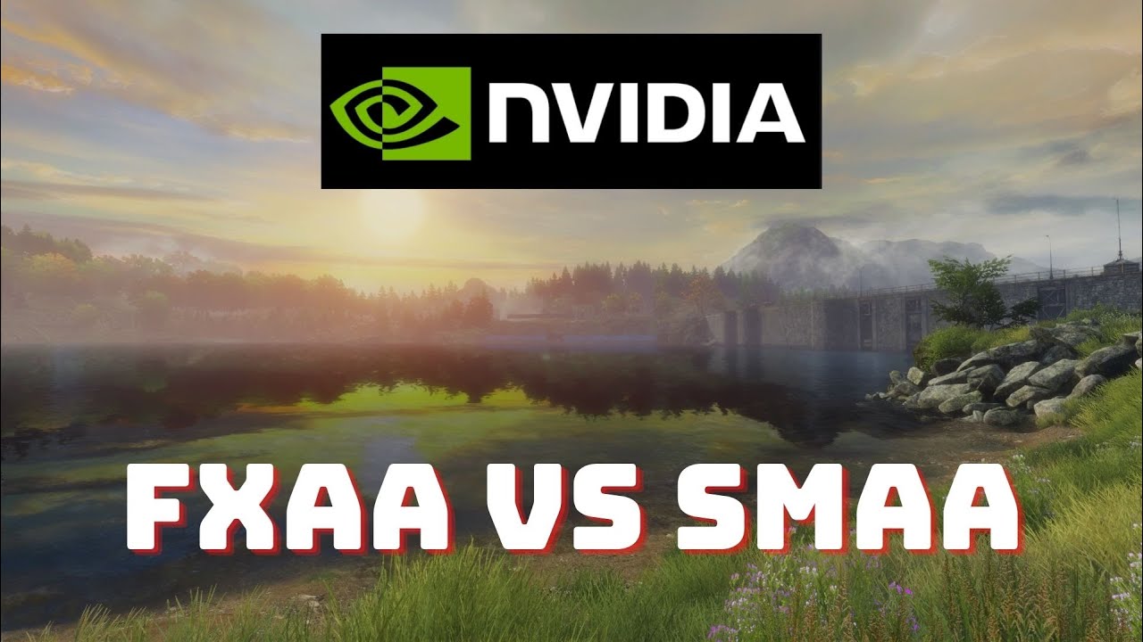 NVDİA Grafik Deneyleri & FXAA VS SMAA - YouTube