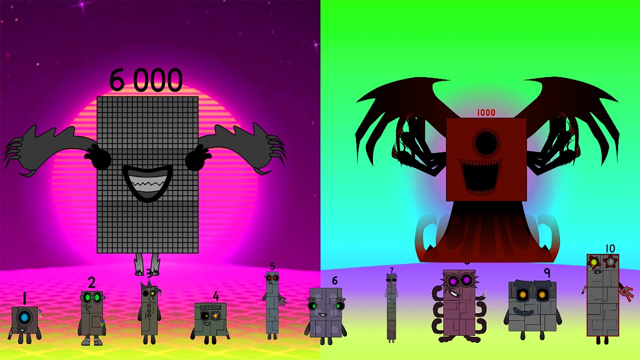 Uncannyblocks Band But Different Duobands (1.000-10.000) Vs robotblocks ...