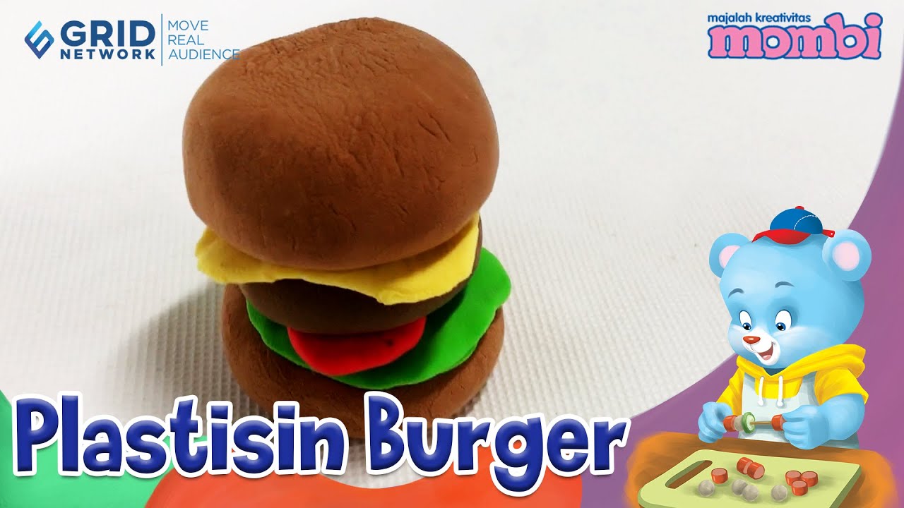 Membuat Plastisin - Burger - YouTube