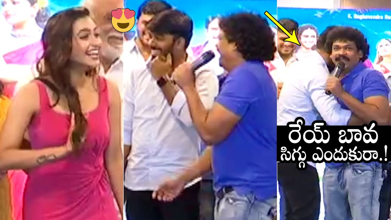 Sudigali Sudheer And Deepika Pilli Cute Moments At Wanted Pandugod