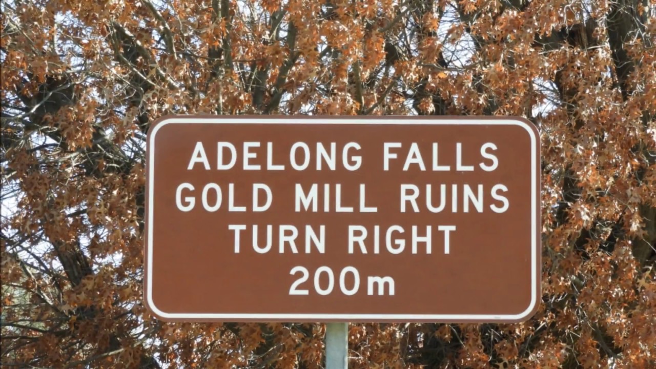 ADELONG FALLS GOLD MILL RUINS Adelong NSW Australia - YouTube