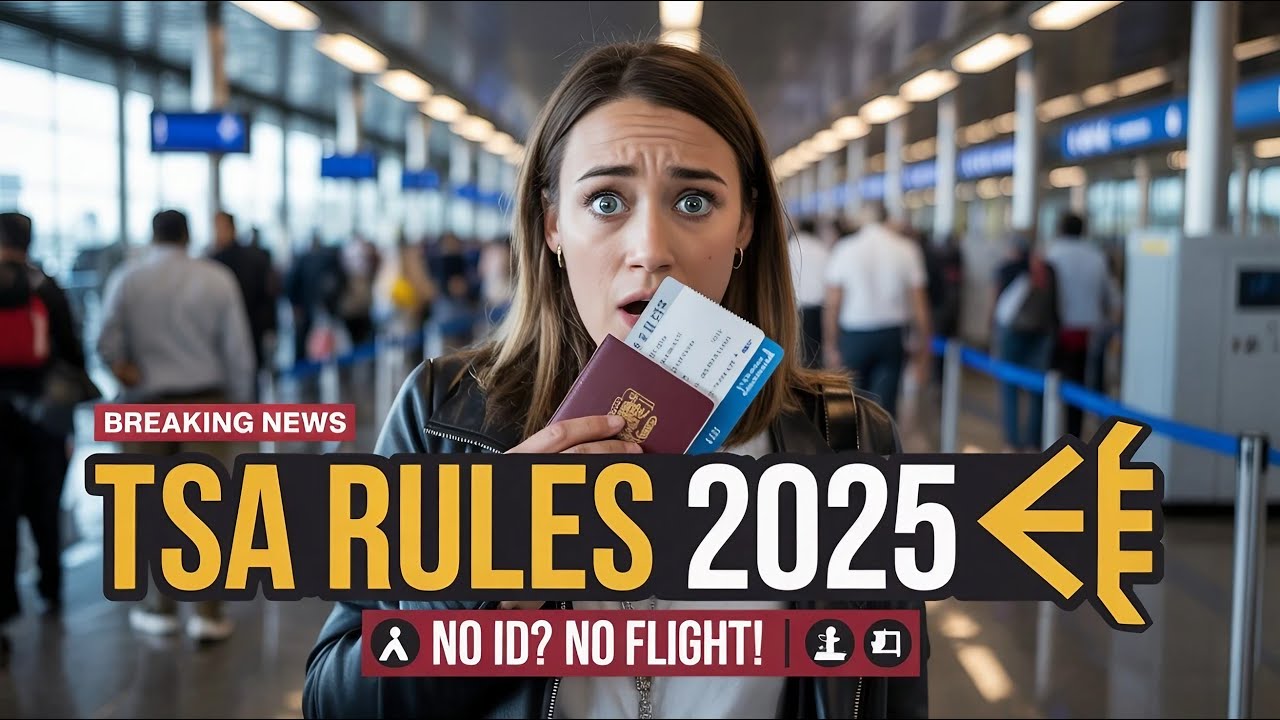 New TSA Airport Rules in 2025: What Travelers Must Know - YouTube