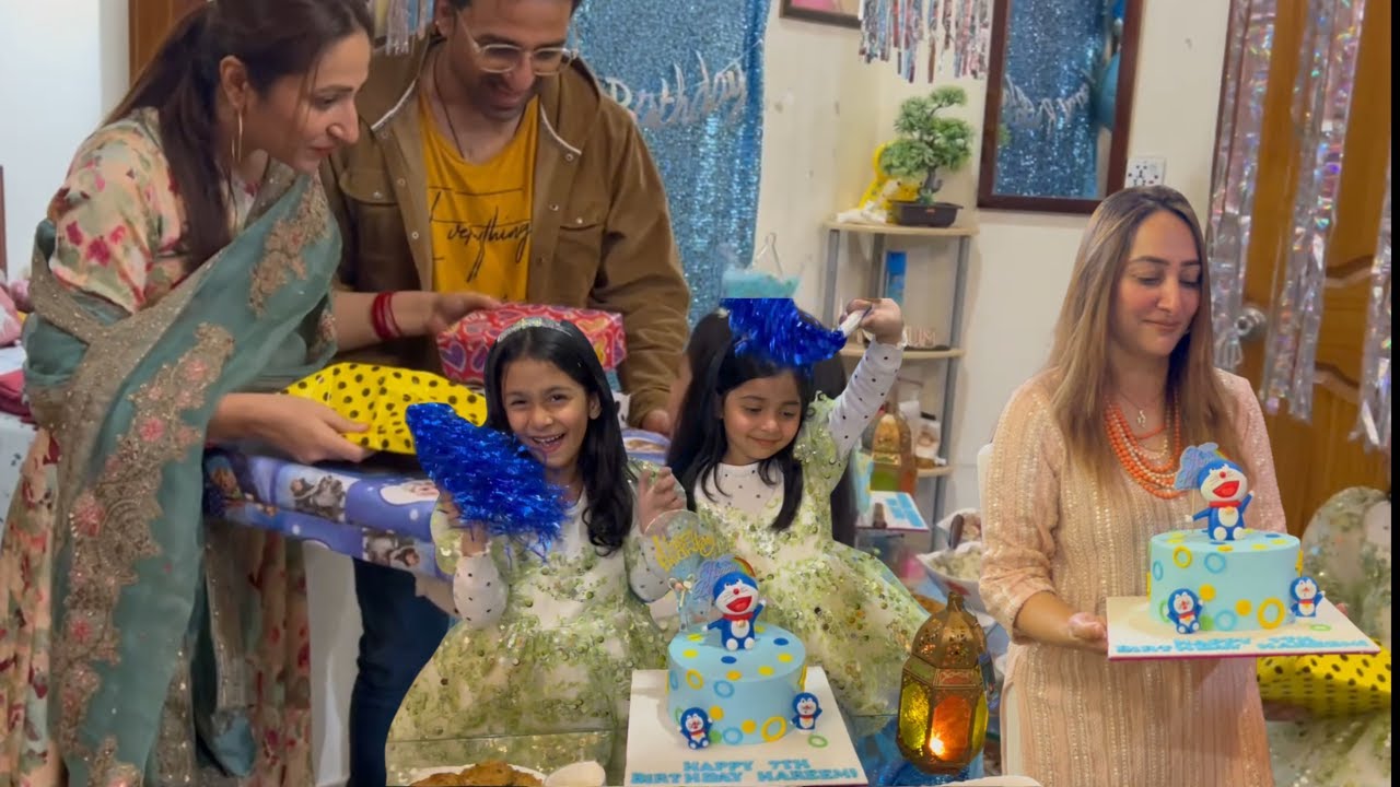 Hareem'S 7th Birthday 🎈 🎂🎁|| Iman and Moazzam vlog#387 - YouTube