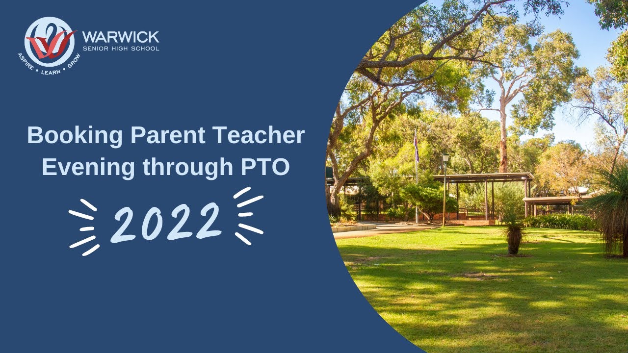 Booking Parent Teacher Evening through PTO 2022 - YouTube