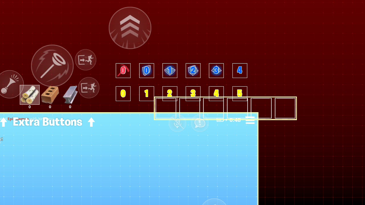 My new fortnite mobile HUD layout controls - YouTube