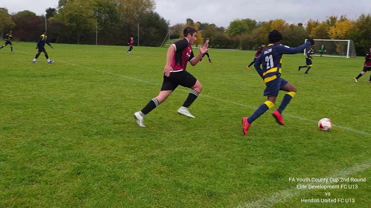 Elite Development FC U13 vs Hendon United FC U13 (13-1)(1st Half) ( FA ...