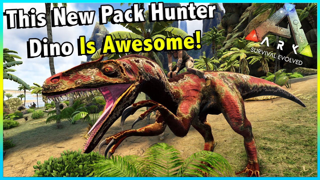 MEET THE NEWEST DINO IN ARK HE IS TERRIFYINGLY STRONG AND GETS A PACK ...