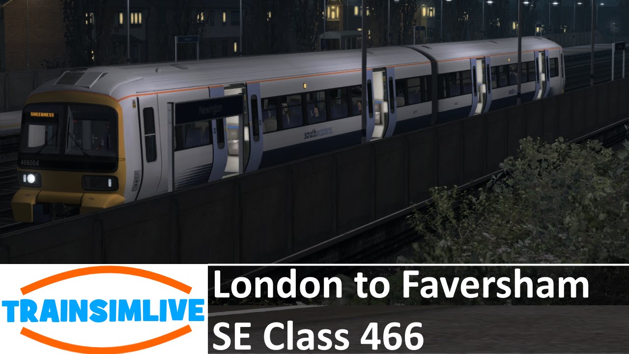 Train Simulator 2015 - London to Faversham, Class 466 - YouTube