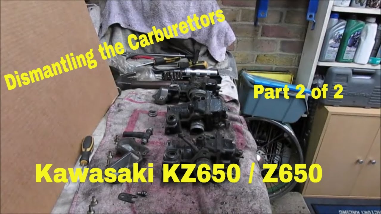 Kawasaki KZ650/Z650 B1 1977 - Engine Disassembly - Part 10 - YouTube
