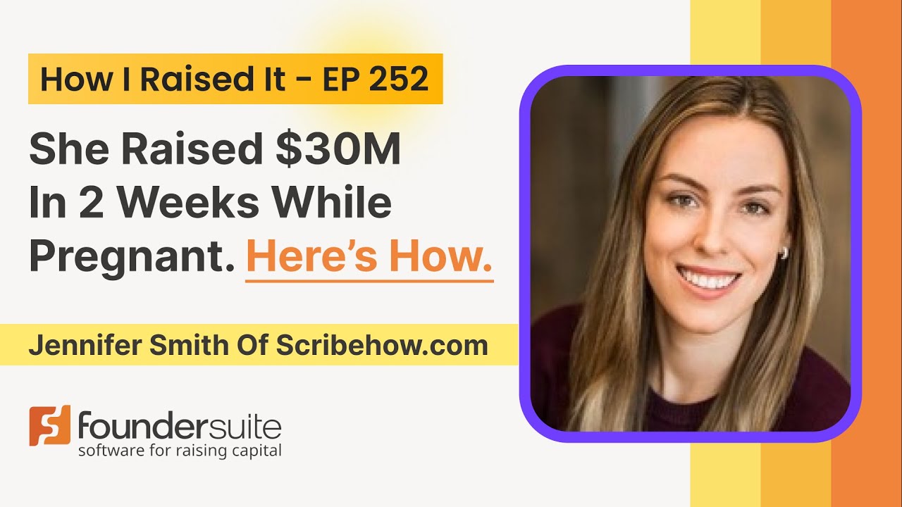 How To Run A Really Tight, 2-Week Funding Process: Jennifer Smith of ...