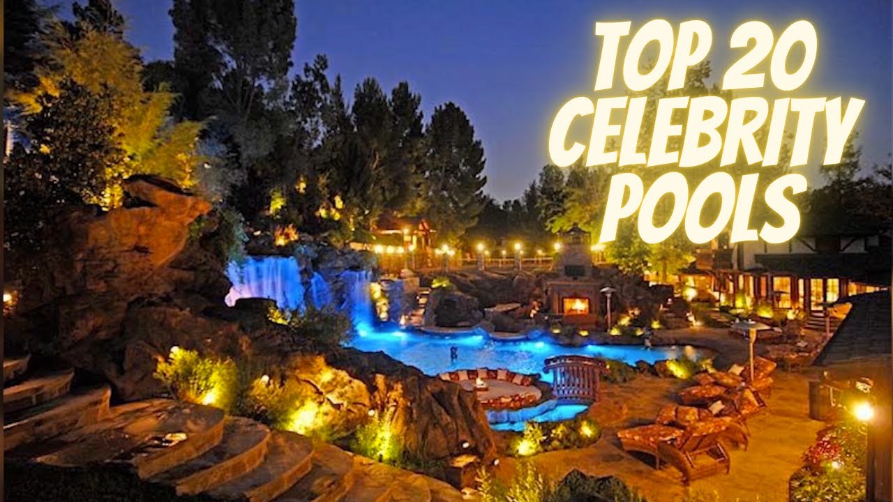 Top 20 Amazing Celebrity Swimming Pools - YouTube
