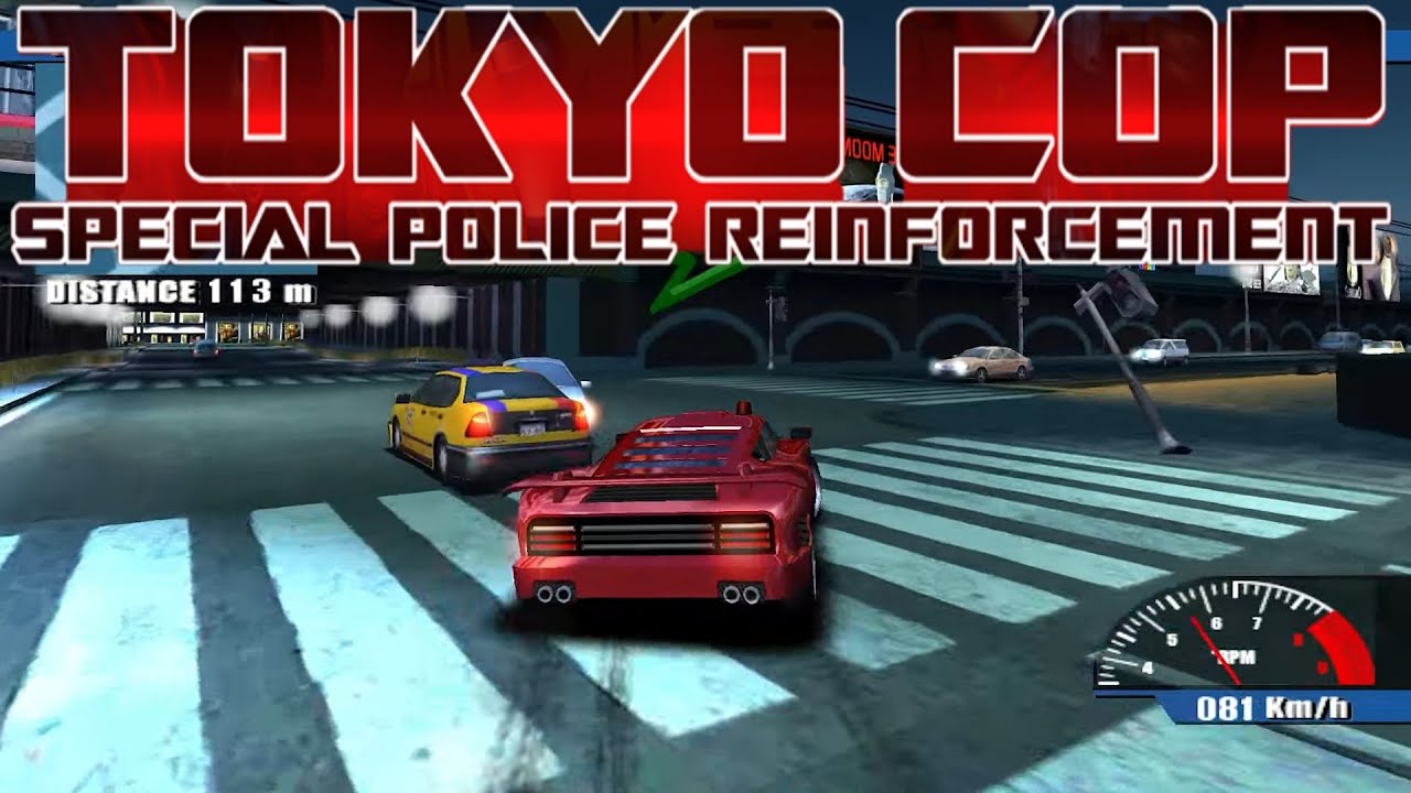 Tokyo Cop Arcade - EXPERT MODE All Cars Unlocked - GAELCO 3D PC Based ...