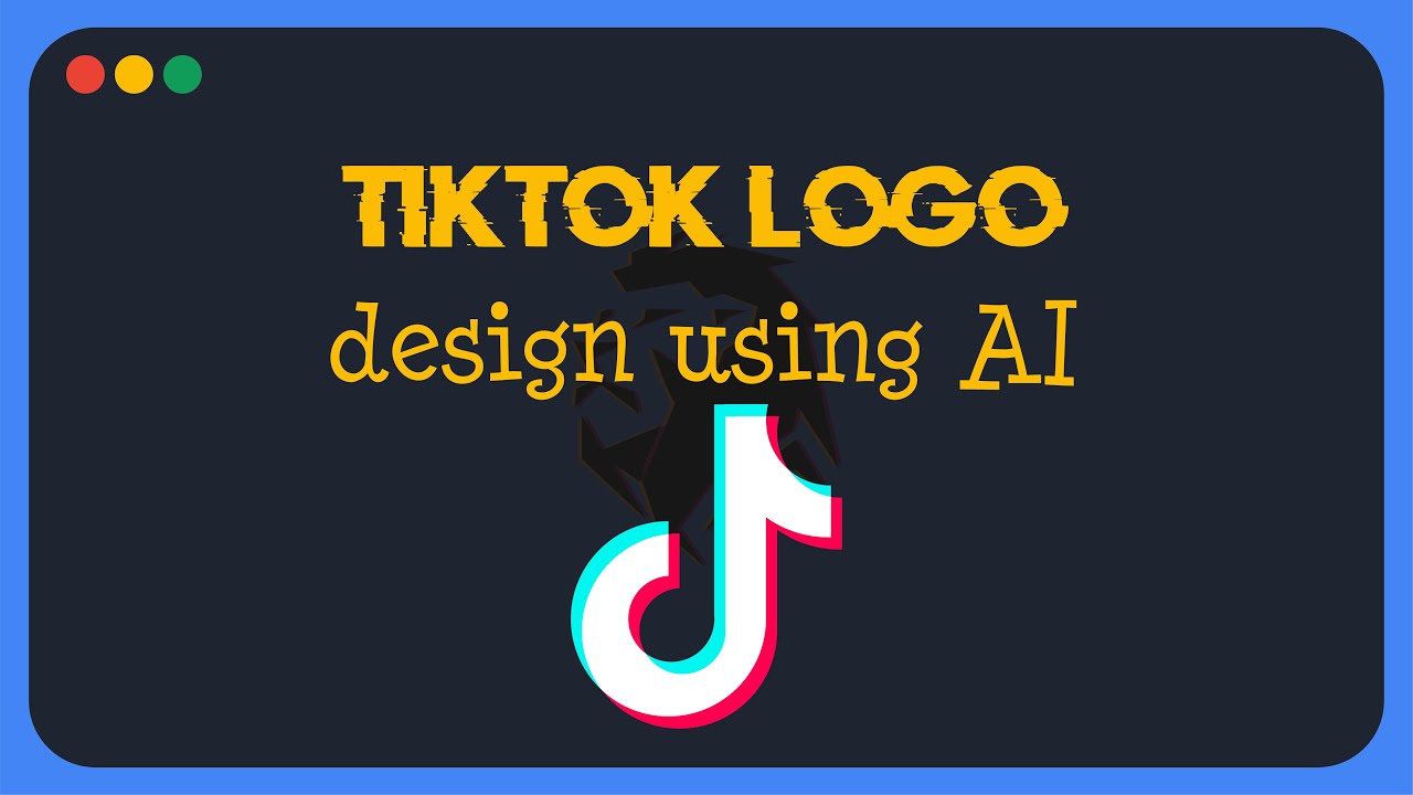 Tiktok Logo Designed using Adobe Illustrator - YouTube
