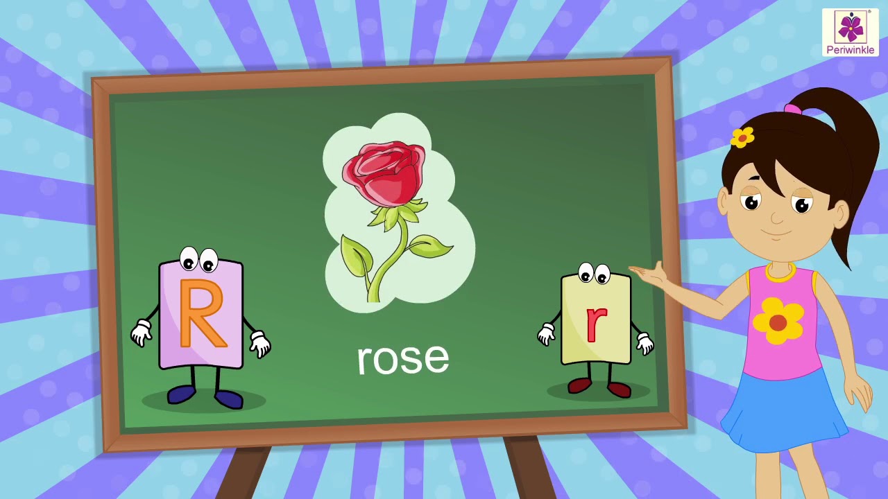 Phonics Letter R with Four Words | ABC Primer | Periwinkle - YouTube