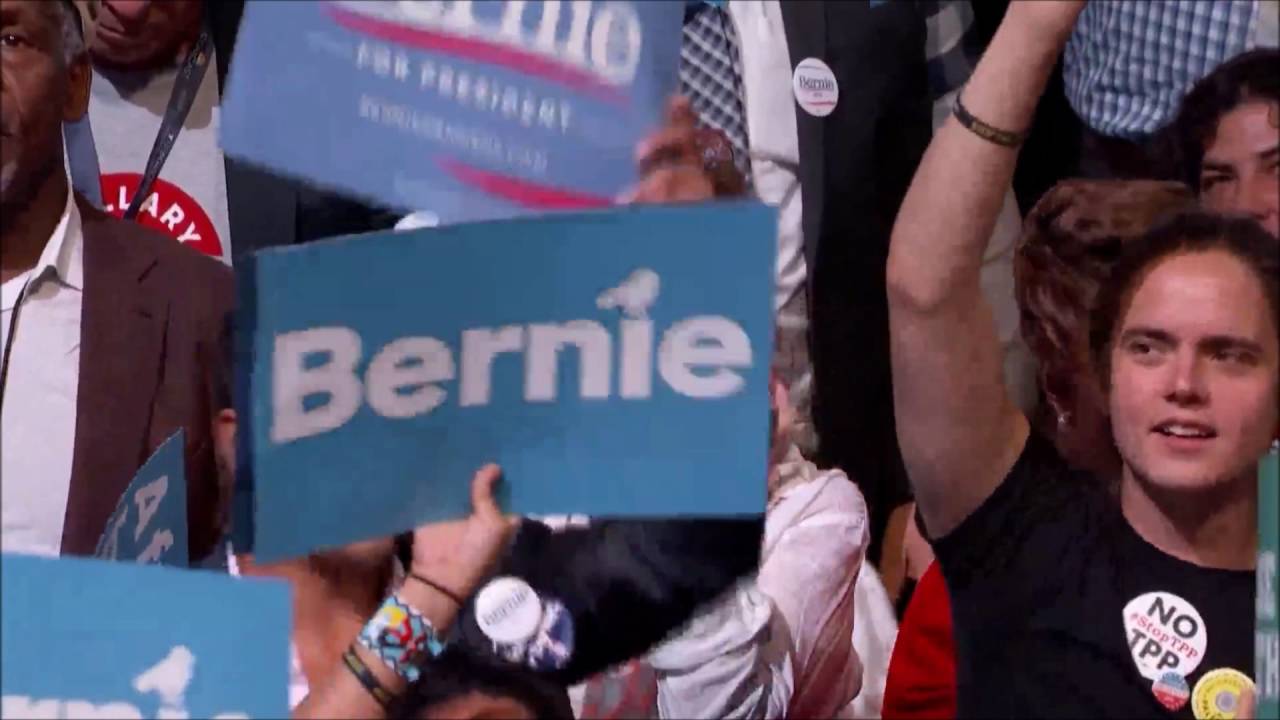 Bernie Sanders Thanks Supporters - FOR 10 HOURS! - YouTube