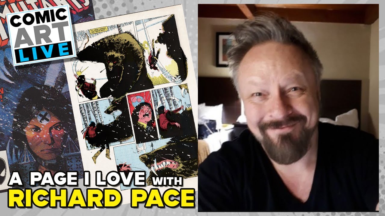 A Page I Love with Comic Creator Richard Pace - YouTube