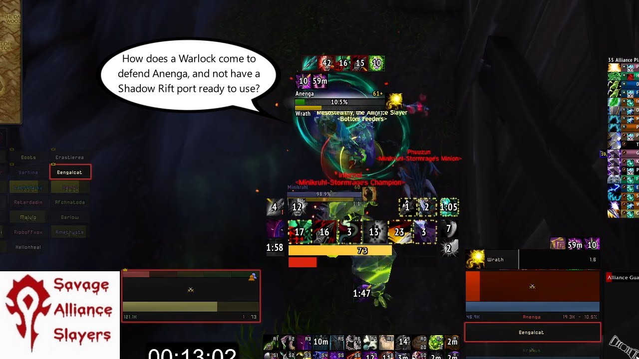 You gotta love it when you face a Warlock that is NOT hip to Shadow ...