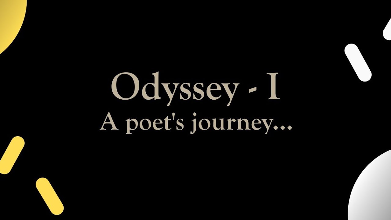 Submit your poetry for Odyssey-1 poetry contest on Quepinch - YouTube