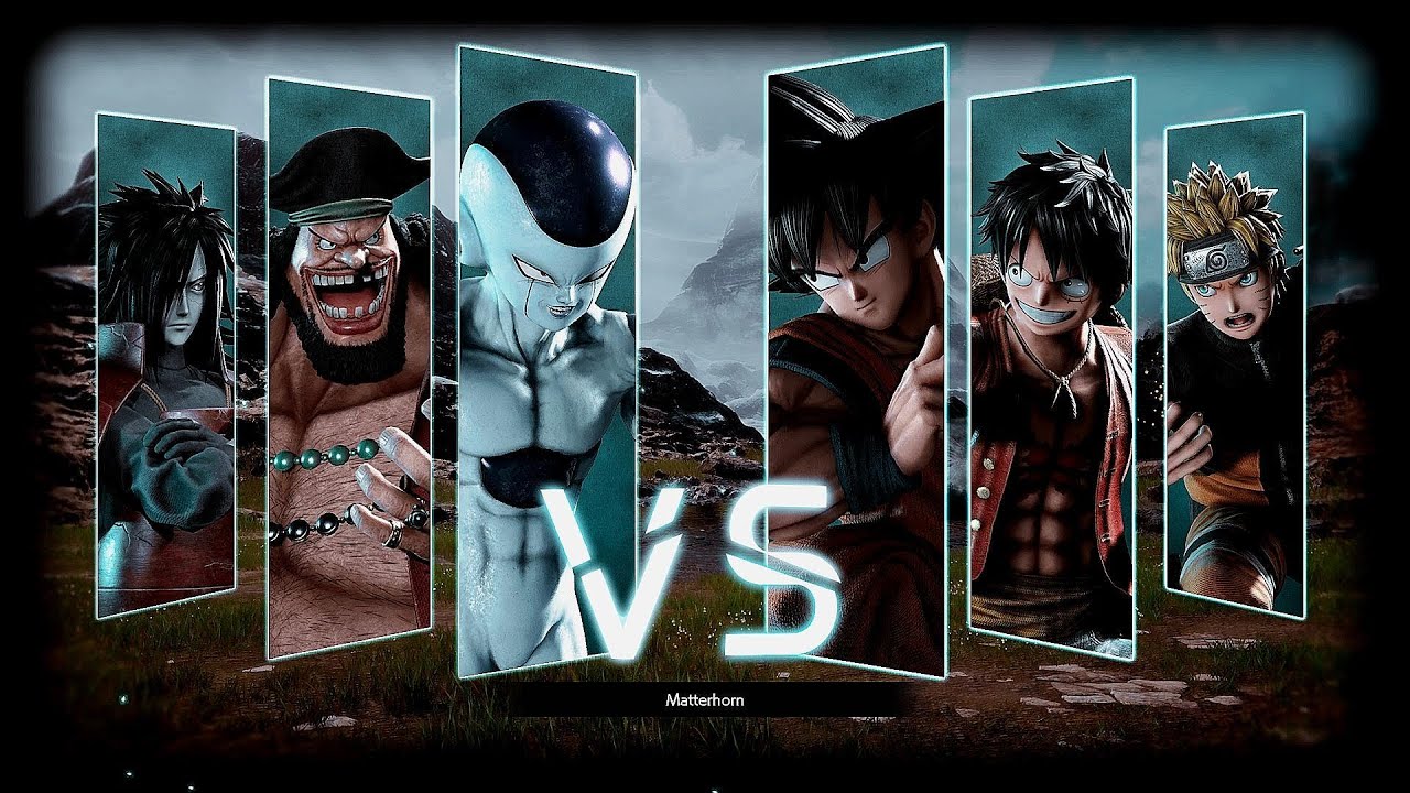 Ultimate Jump Force Anime Villain vs Anime Hero Showdown - YouTube