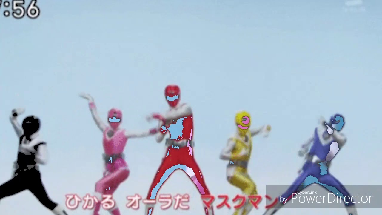 Power Rangers maskman opening - YouTube