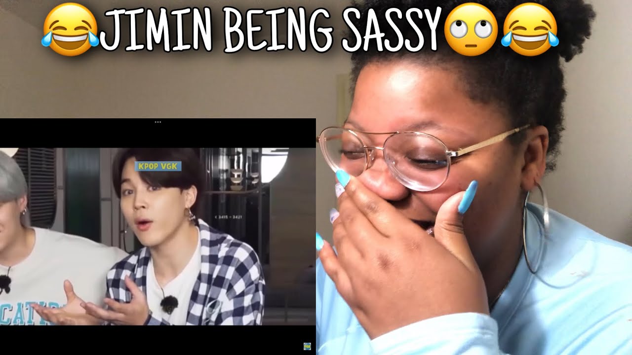 JIMIN BEING SASSY AF *Reaction* - YouTube