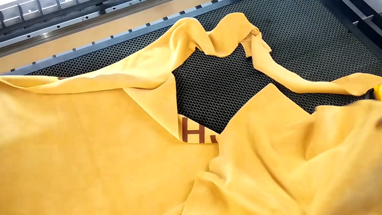 how to cut soft materials with laser machine? - YouTube