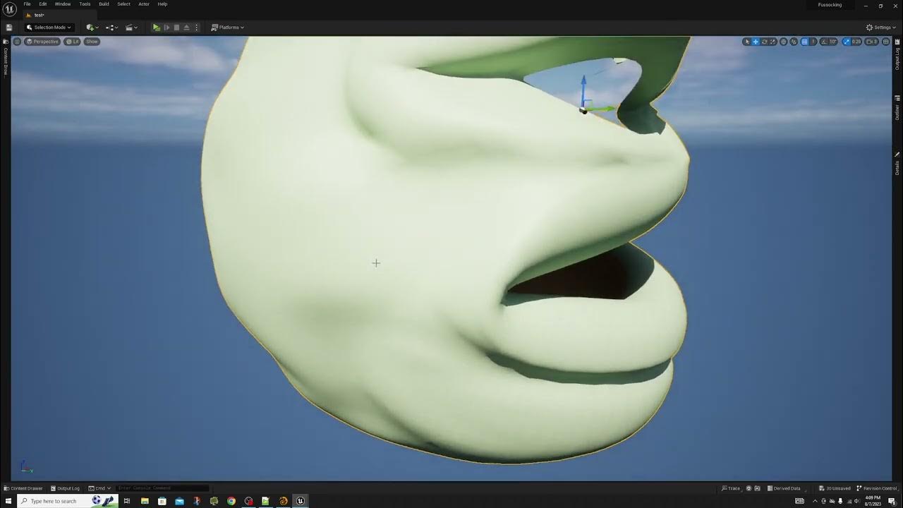 Morph Targets in Unreal Engine 5.2 Sequencer - YouTube