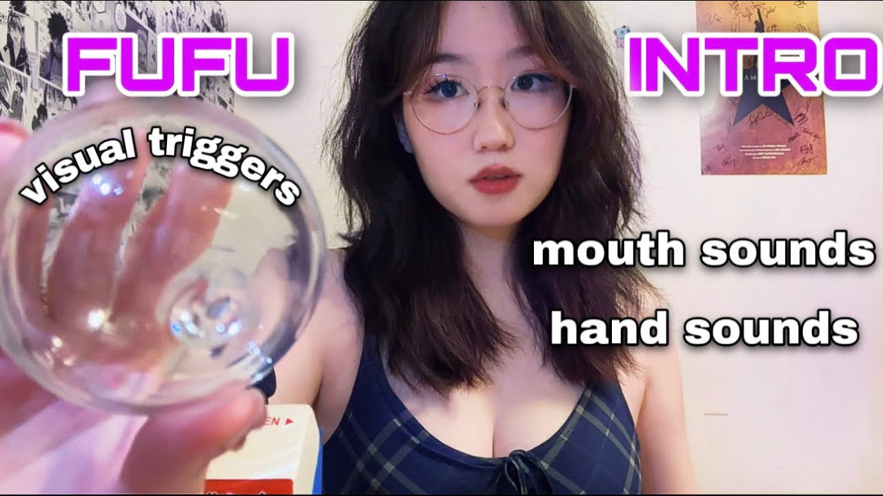 ASMR INTRO COMPILATION 😳💖 visual triggers, finger flutters, mouth sounds+ HOLIDAY SPECIAL 🎊🎁 ...