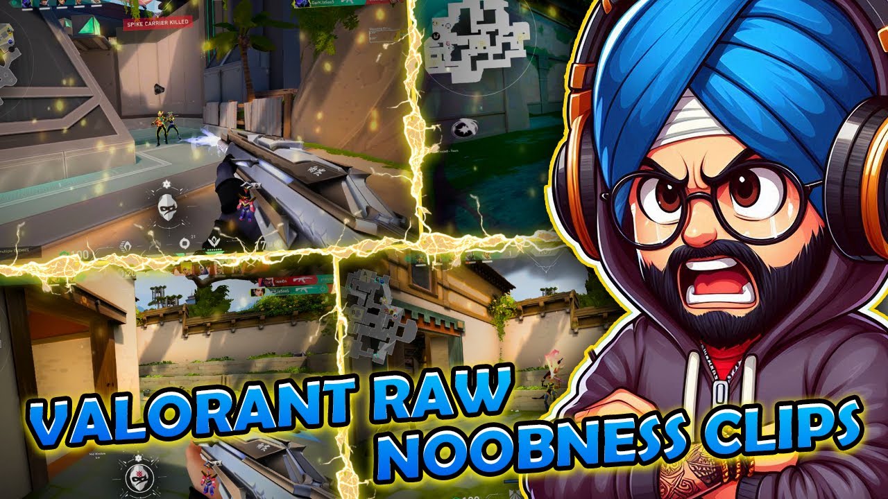 You Won't Believe The CRAZY Noob Plays in Valorant - YouTube