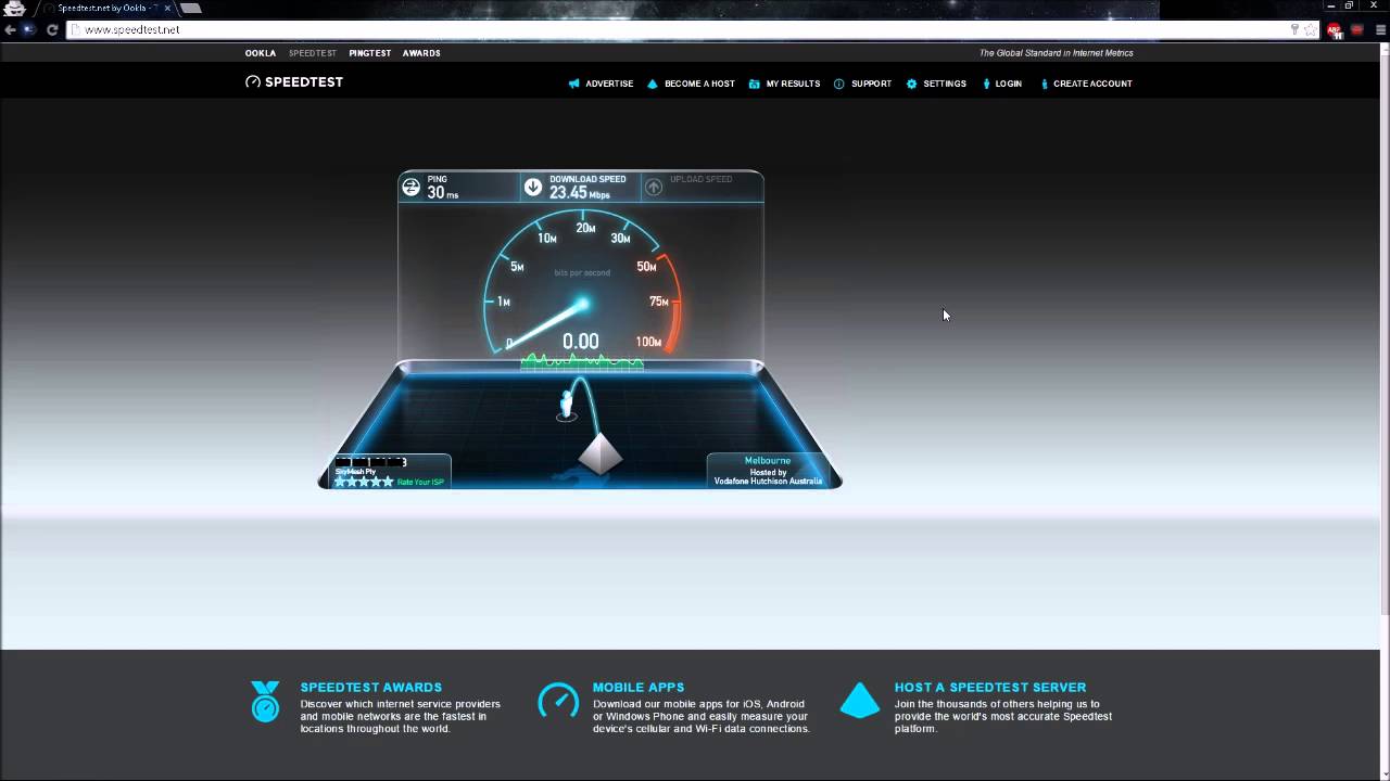 SkyMesh NBN Fixed Wireless 25-50/5-20 Speedtest - YouTube