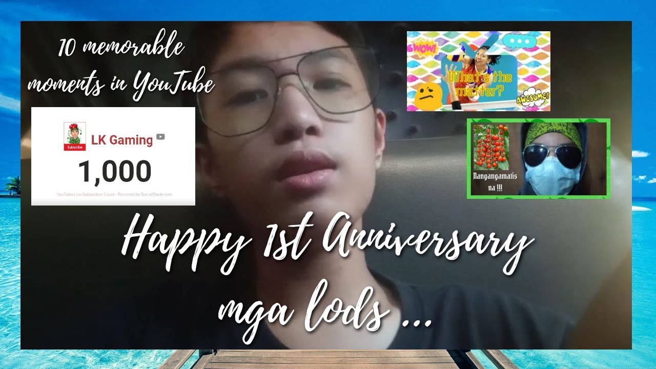 Happy 1st Anniversary mga lods | Vlog #16 | LK Gaming - YouTube