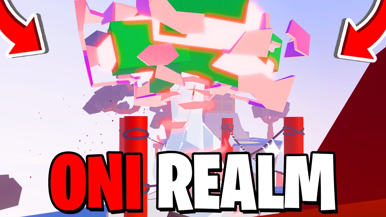 How To GET TO ONI REALM In Blox Fruits! (RED EVENT LOCATION) Roblox ...