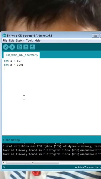 How to use Bit Wise NOT Operator in Arduino - YouTube