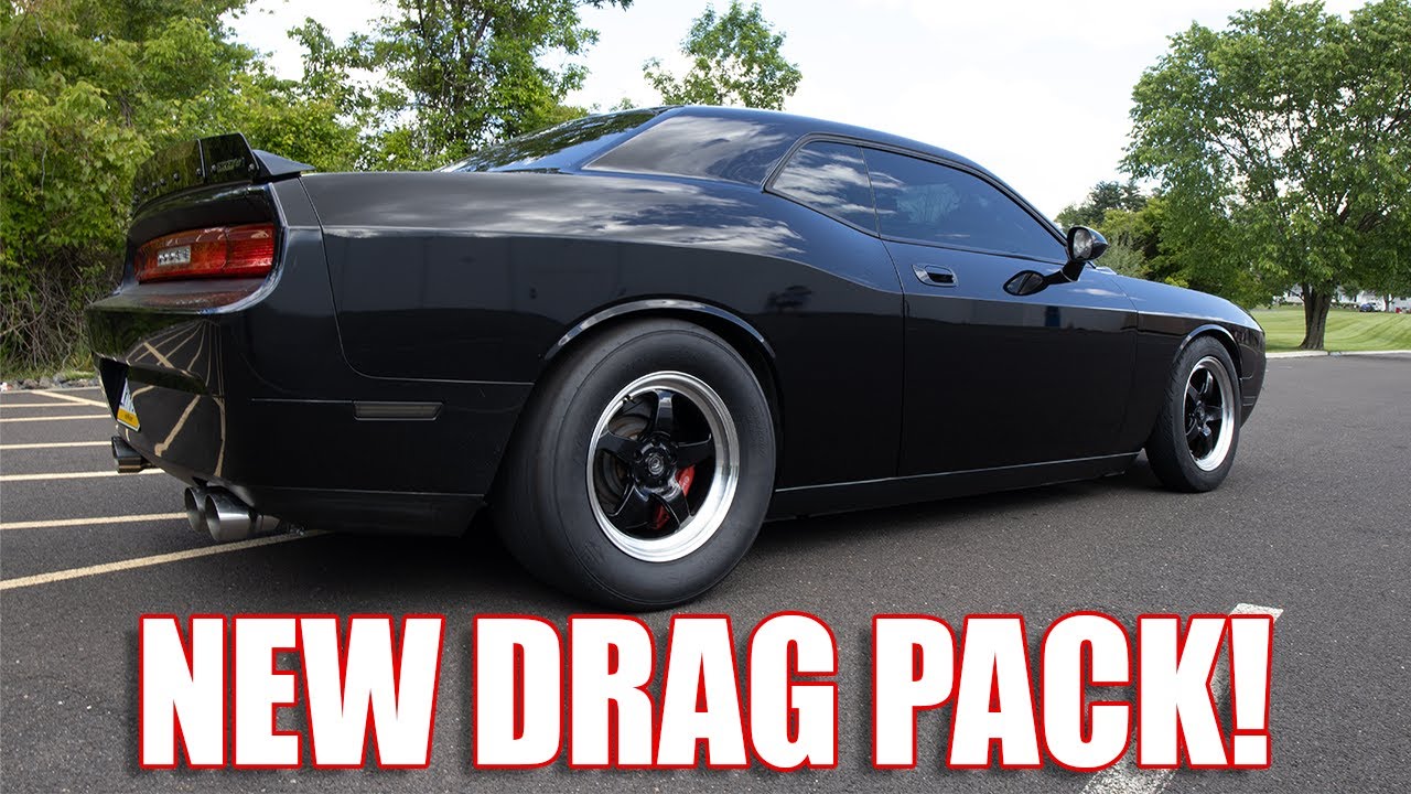 MY SRT8 CHALLENGER GOT A NEW DRAG PACK WHEEL SETUP - YouTube