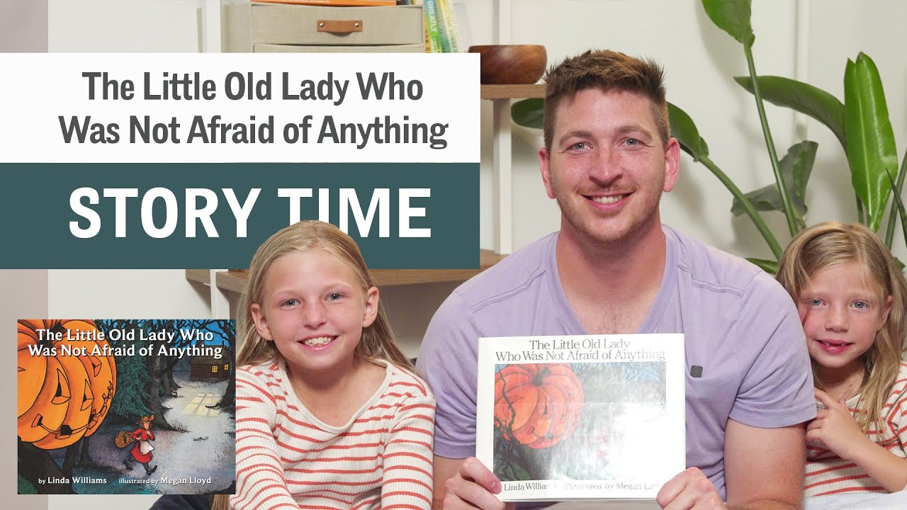 The Little Old Lady Who Was Not Afraid of Anything || Kids Book Read ...