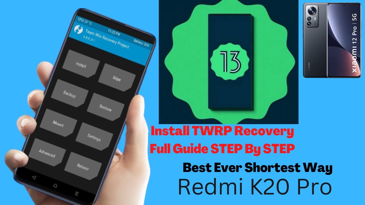 how to unlock bootloader on xiaomi & Install twrp any device Poco Mi ...