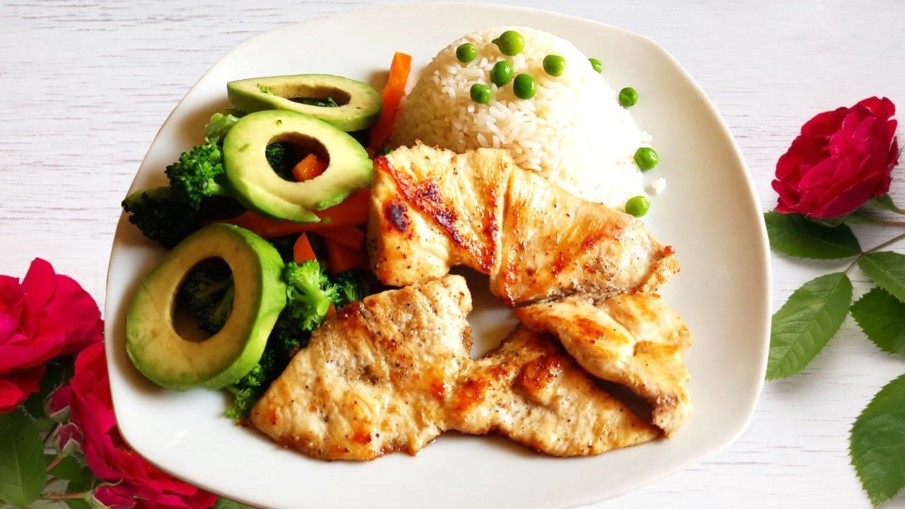 POLLO A LA PLANCHA - YouTube