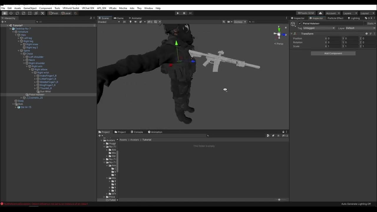 Simple Unity Parent Constraints - YouTube