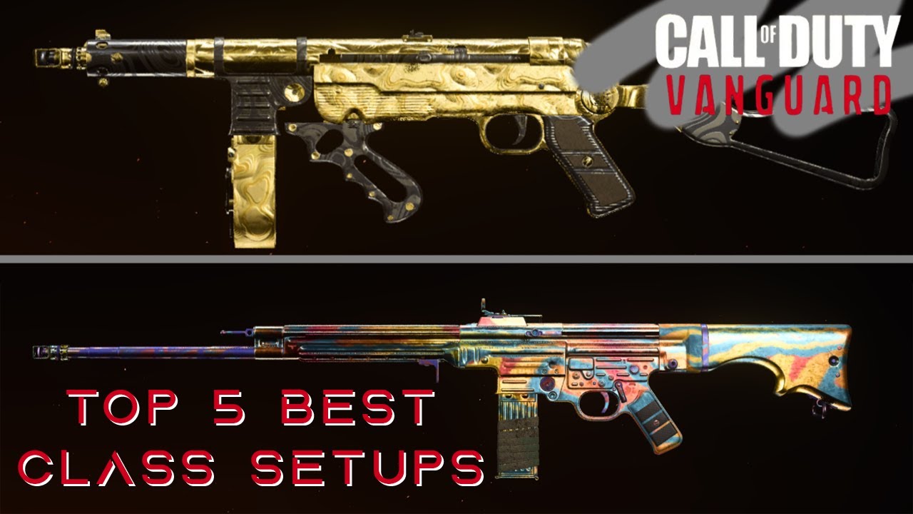 VANGUARD: TOP 5 MOST OVERPOWERED CLASS SETUPS! (Vanguard Best Weapons ...