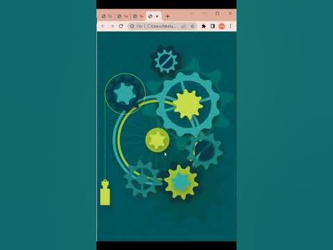 Gears System using HTML and CSS - YouTube