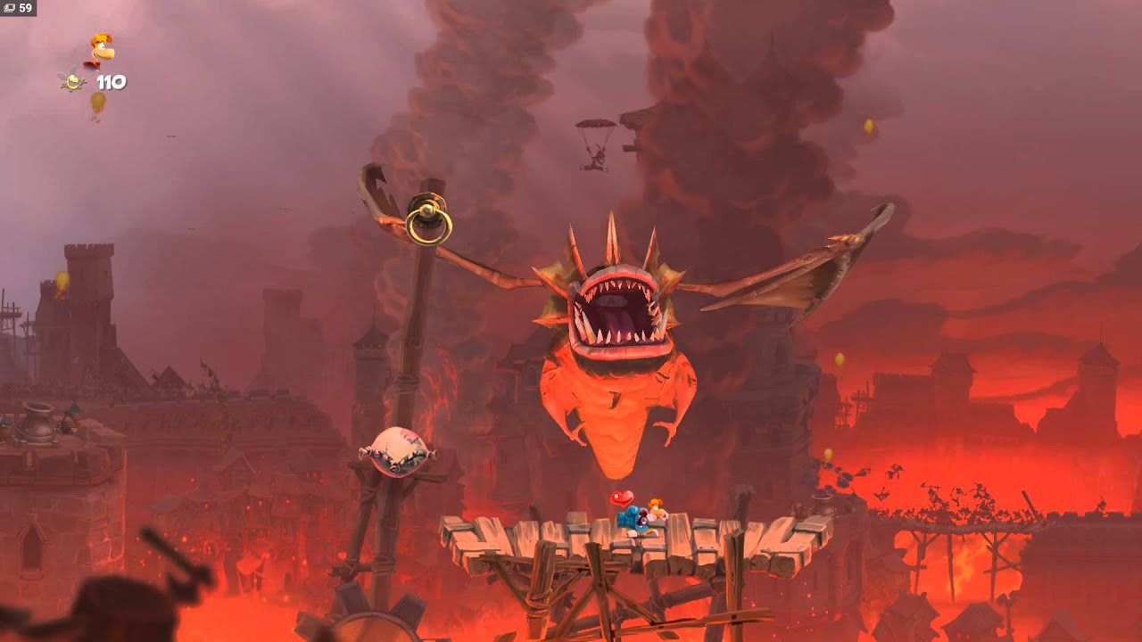 Rayman Legends - Breathing Fire - YouTube