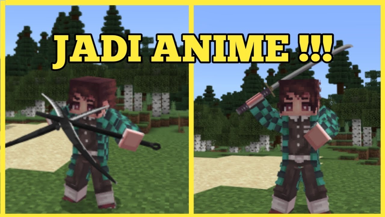 Mod yang BEST untuk PVP bersama TEMAN! - ANIME BLADE (MCPE M) - YouTube