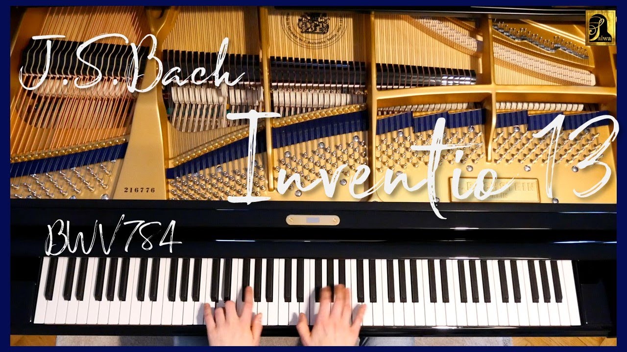 Inventio 13 a-Moll J.S.Bach BWV 784 C.Bechstein A228 - YouTube