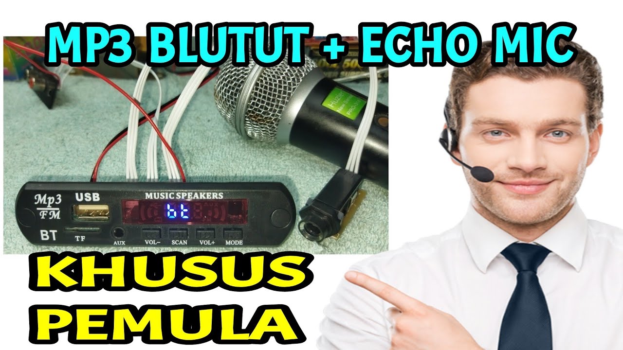 Mp3 Bluetooth Mic Echo - YouTube
